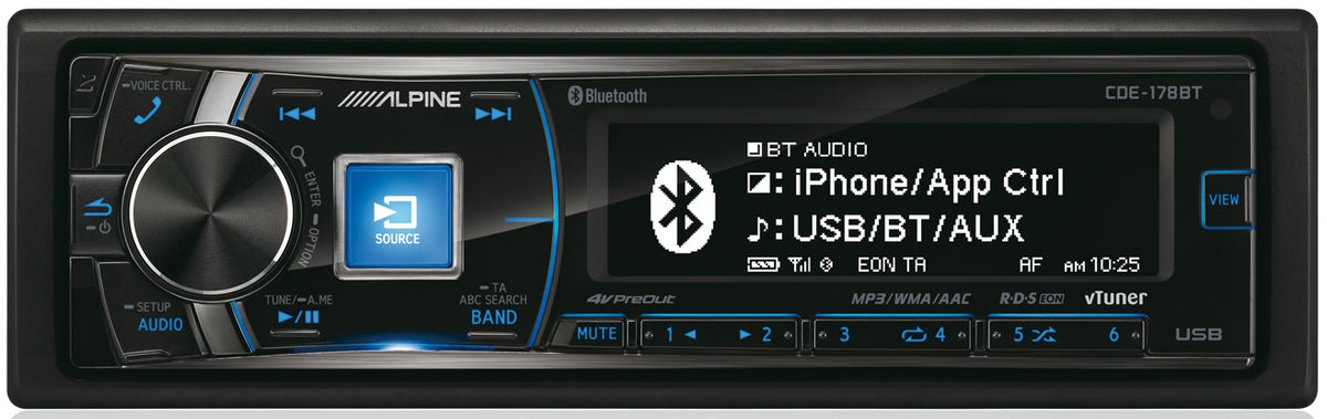 ALPINE CDE 178BT – SAFE'N'SOUND